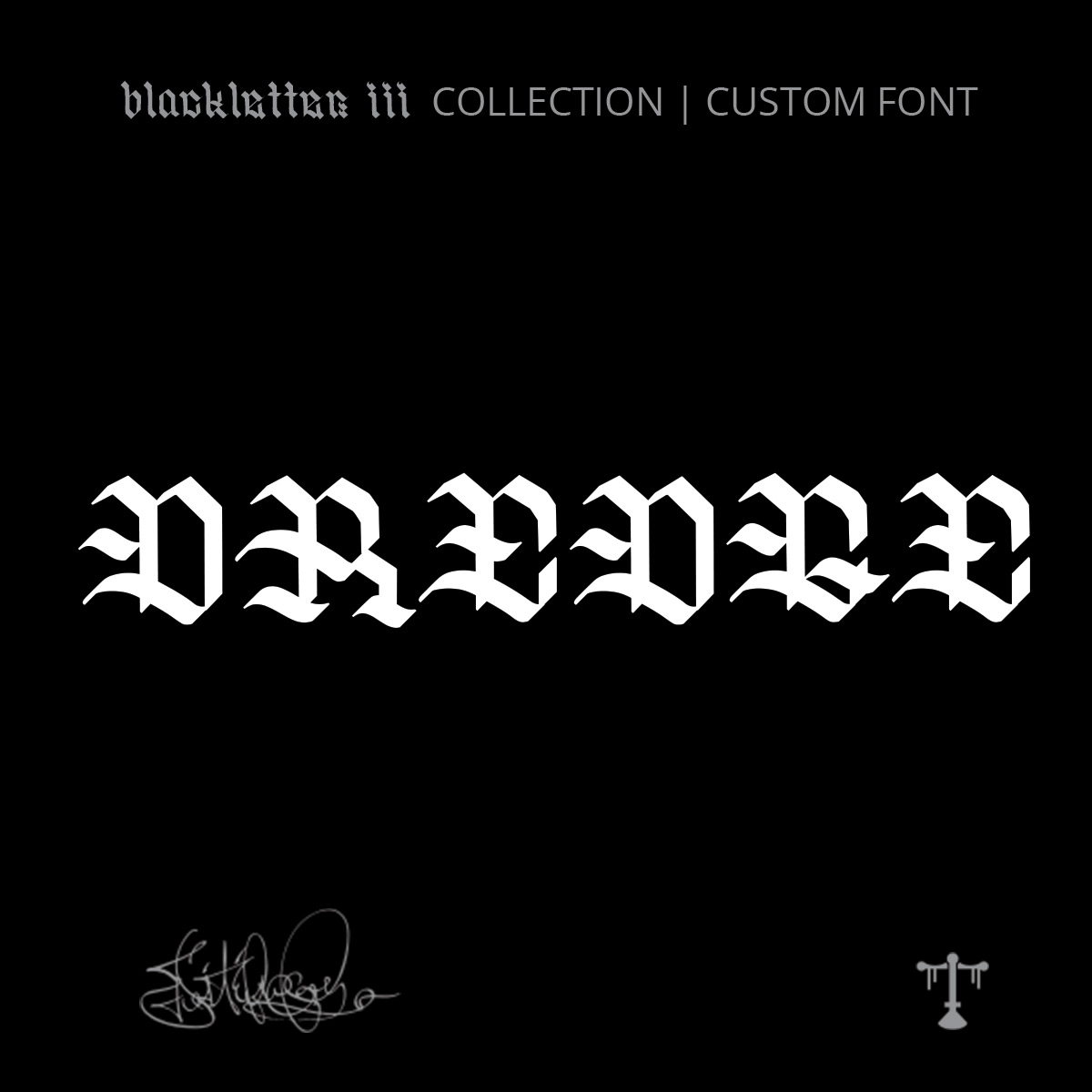 Dredge Font - Justified Ink Design