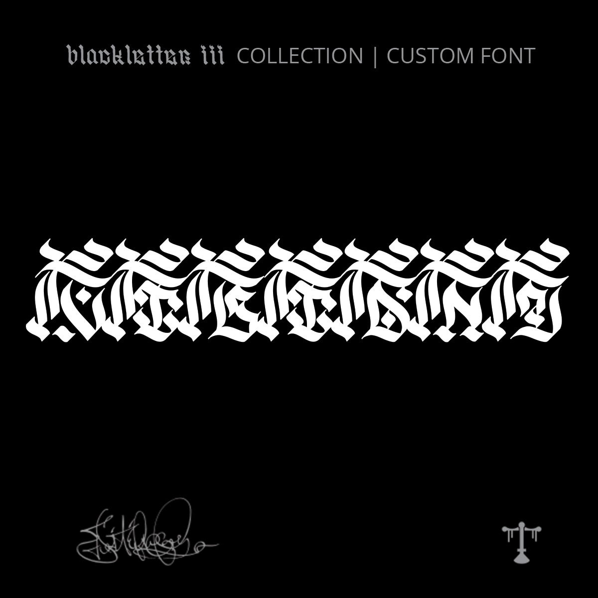 Visionz Font - Justified Ink Design