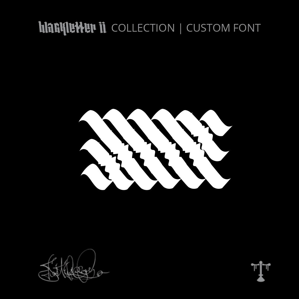 Linear II Font - Justified Ink Design